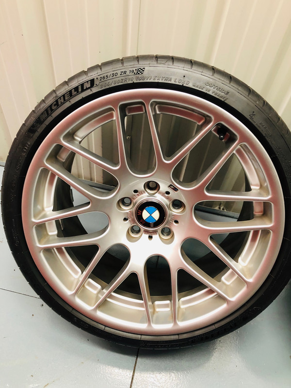 Genuine E46 M3 CSL wheel set. | The M3cutters