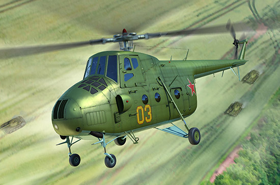 1/48 - Mil Mi-4 "Hound" by Trumpeter - Mi-4/-4A/-AV released - The ...