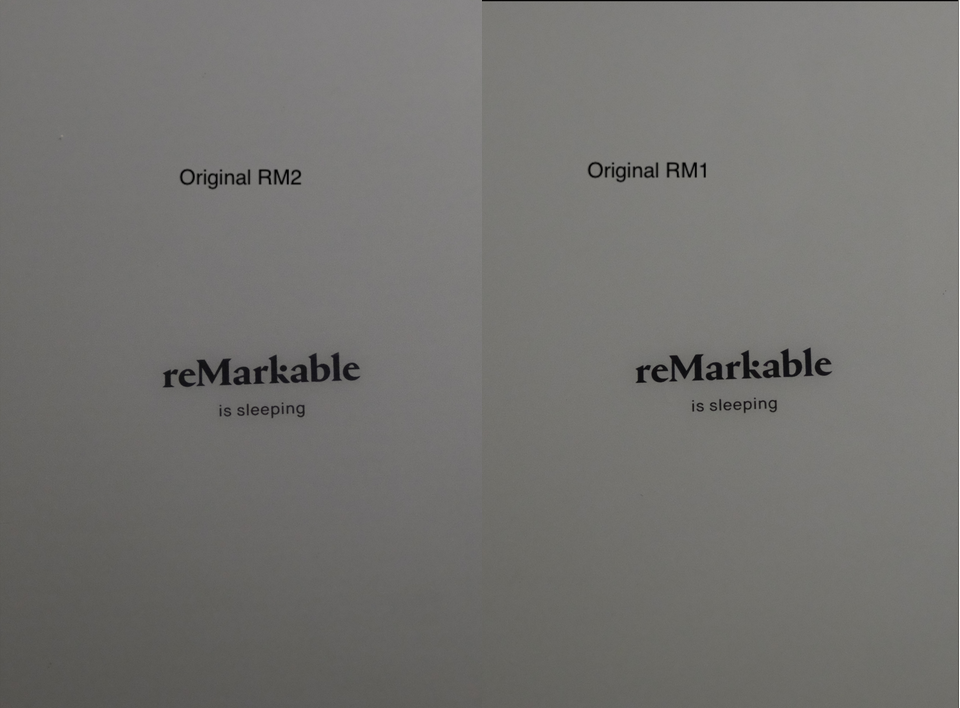 reMarkable 1 vs reMarkable 2 background color : r/RemarkableTablet