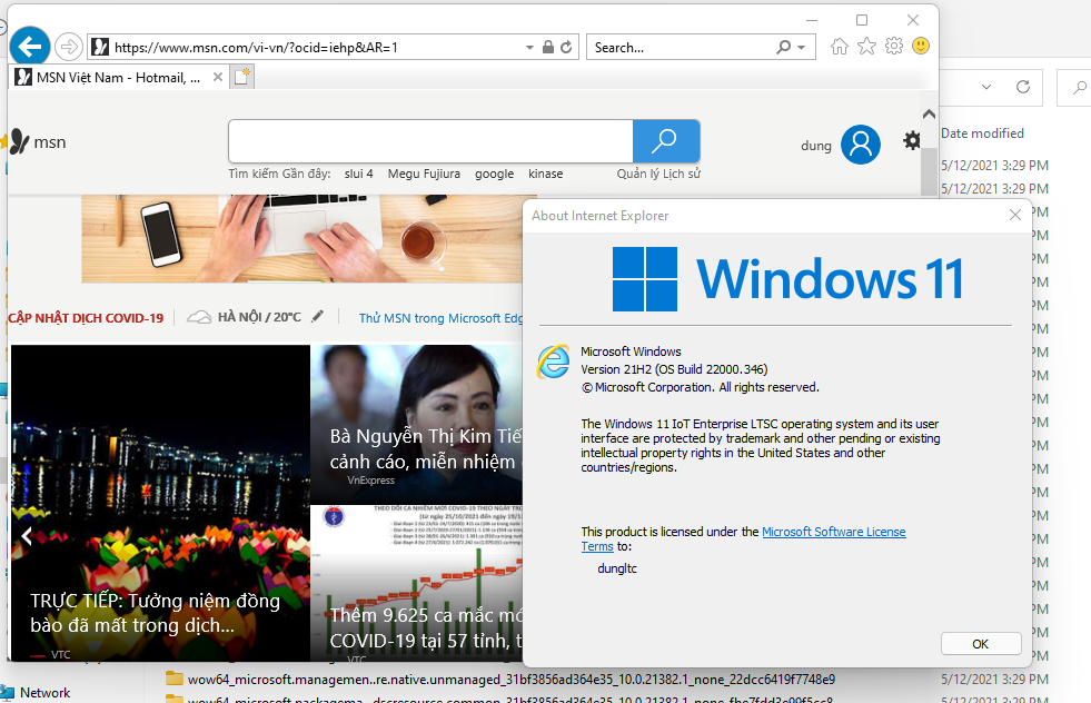 Nhờ tư vấn - Cài internet explorer cho win 11 | VN-Zoom | Cộng đồng ...