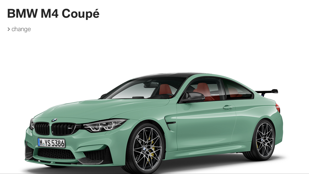 New BMW individual configurator... | The M3cutters
