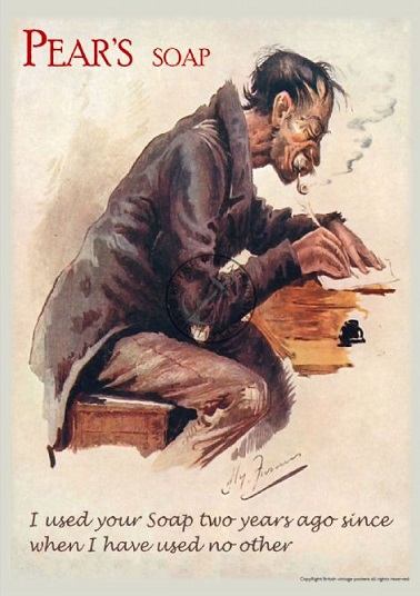 Pears Soap Advertisement White Mans Burden