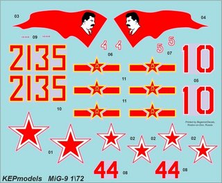 1/32, 1/35, 1/48 & 1/72 - Mikoyan-Gurevich MiG-9 "Fargo" 3D printed ...