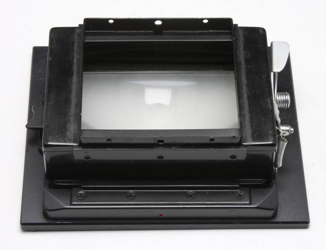 Sold - SOLD! 4x5 Graflok Adapter for Mamiya Press Roll Film & Plate ...