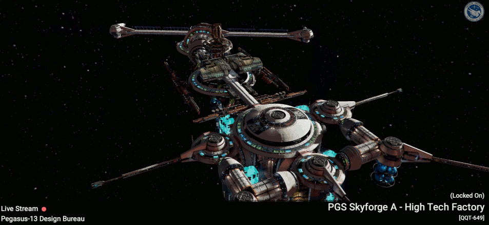 PGS Skyforge A - Terran Hightech Factory (adv. Electronics + Turret ...