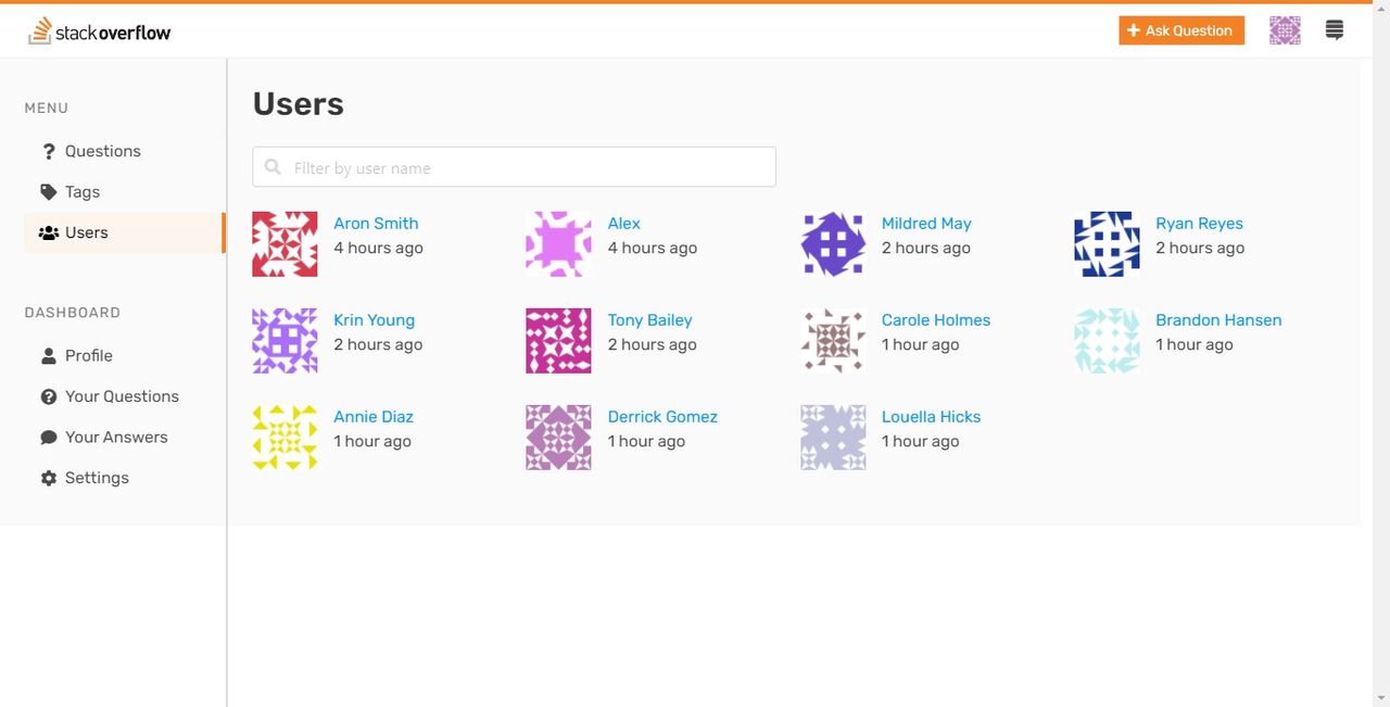Github Devathul 88stack Overflow Clone This Is A Clone Web Application Of A Famous Qa
