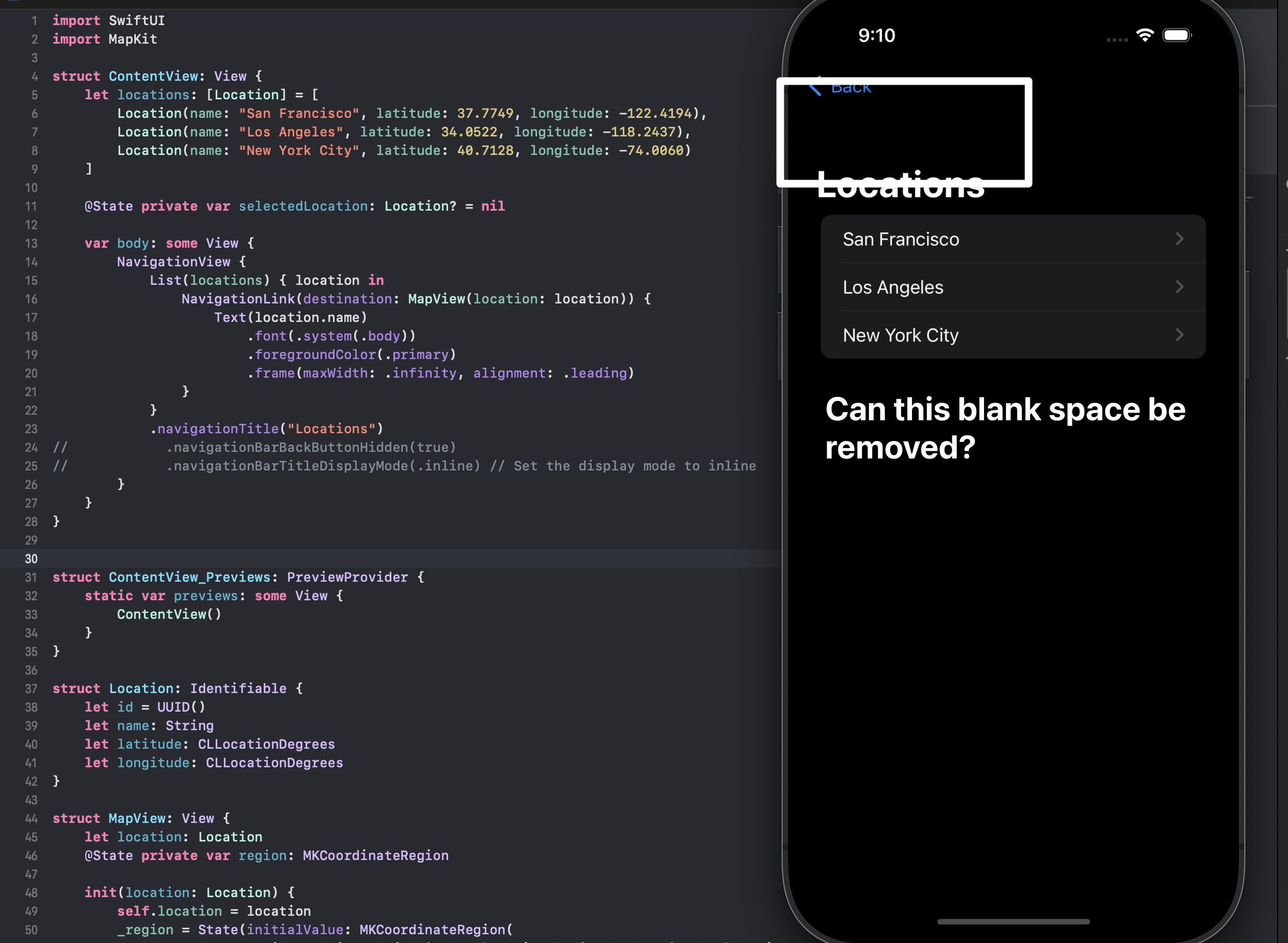Fixing a bunch of Navigation bugs? : r/SwiftUI