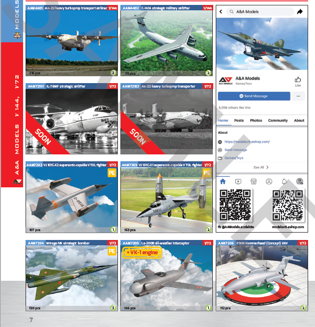 A&A Models catalogue 2023-2024 - The Rumourmonger - Britmodeller.com