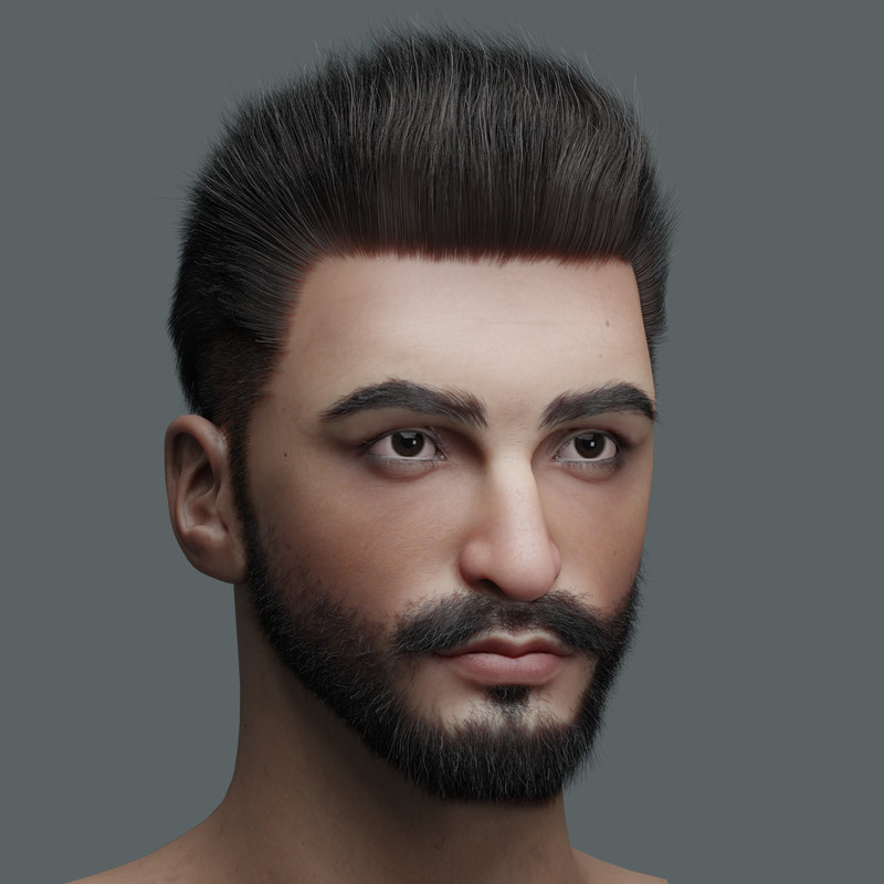 Arab Eyebrows Man