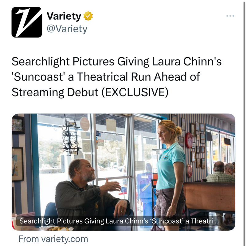 Suncoast getting theatrical release ahead of streaming debut - Blu-ray Forum