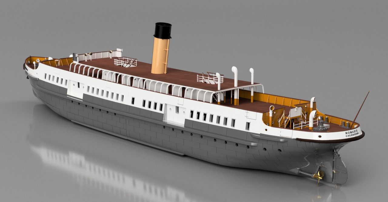 The Ship Model Forum • View topic - SS Nomadic, Titanic's Little Sister ...