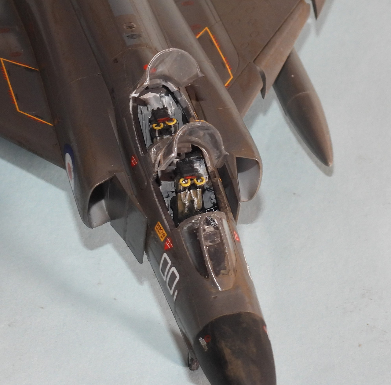 Phantom F-4K 892 NAS New-ish Airfix kit 1/72nd scale Trans-Atlantic Air ...