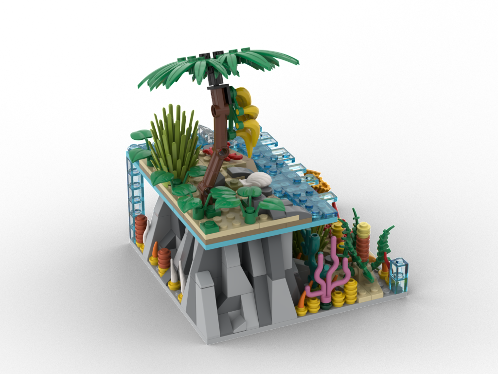 LEGO MOC Coral Reef by legoprofi | Rebrickable - Build with LEGO