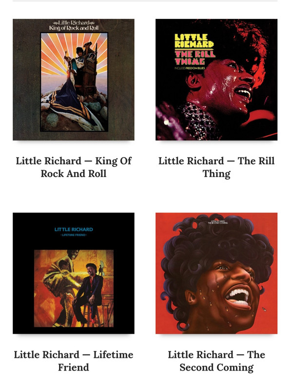Little Richard CD reissues on Omnivore | Steve Hoffman Music Forums