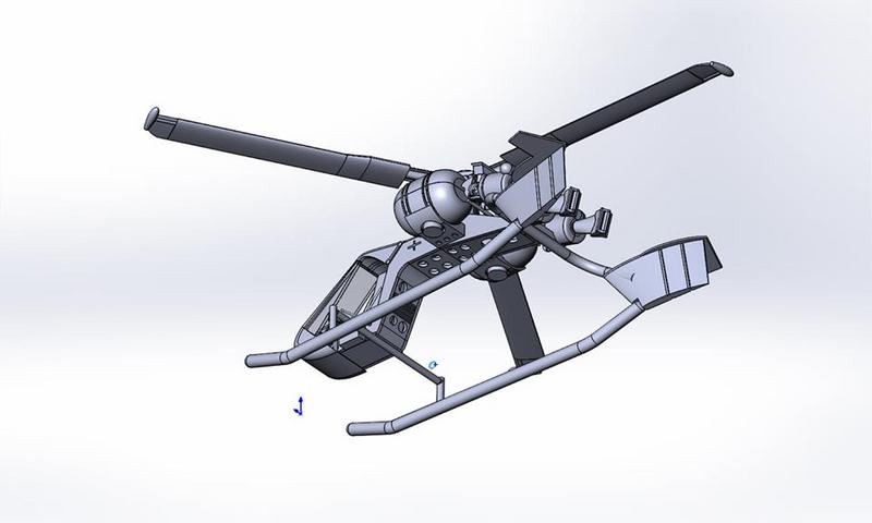 1/48 - McDonnell Model 120 Flying Crane by AMP - released - The Rumourmonger - Britmodeller.com
