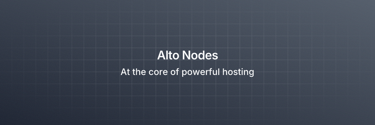 Login - Alto Nodes