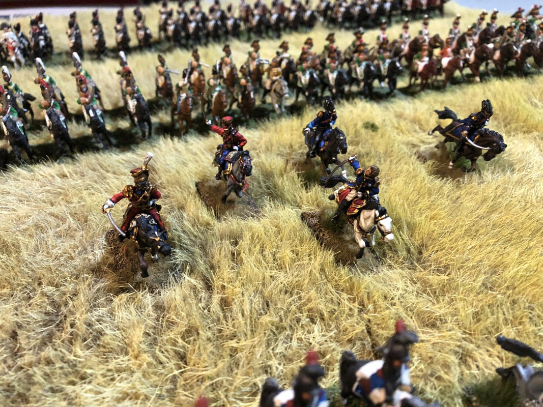 The French Cavalry Charge, Waterloo, 1815, in 20mm ...