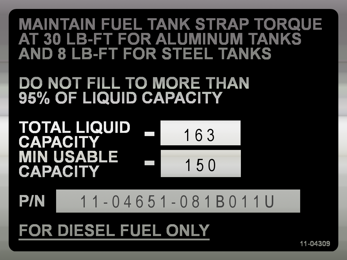 peterbilt tank capacity — Postimages