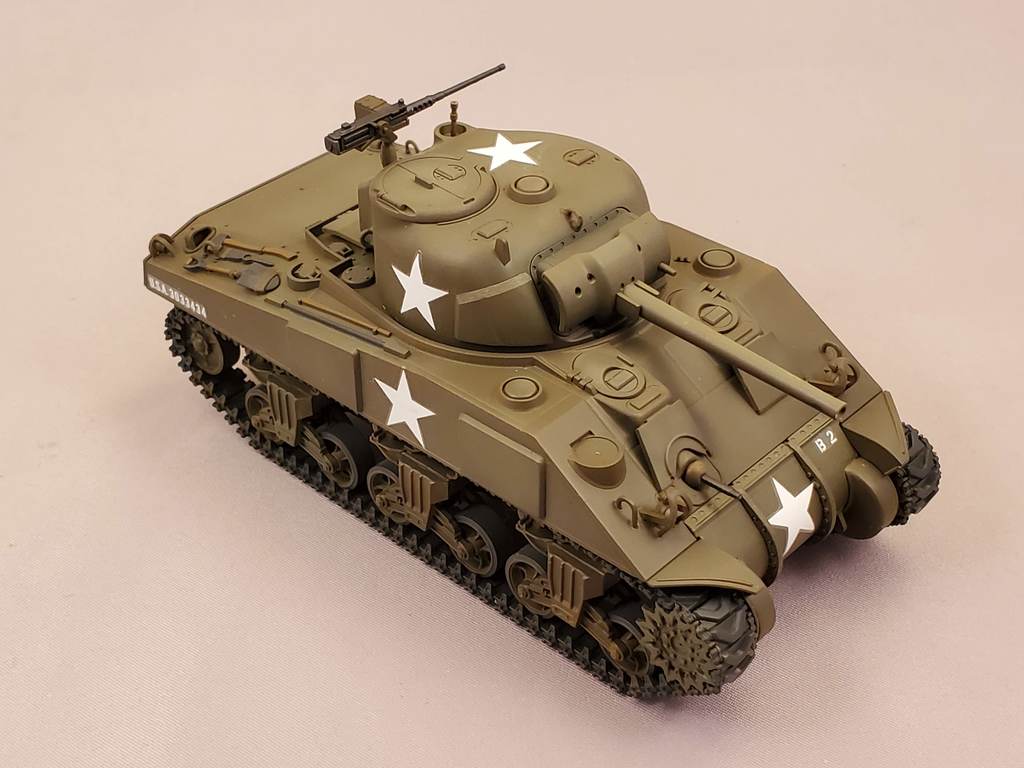 Tamiya 1/48 M4 Sherman Early Production -- Finished - M3/M4 Medium Tank ...