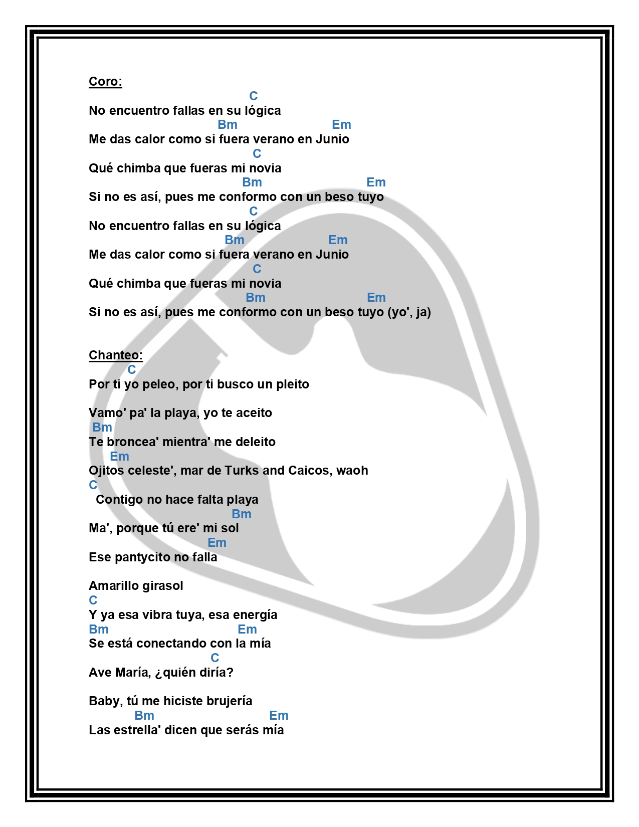 Junio Maluma Letra y Acordes by MUSICTUTORIALS page 0002 — Postimages