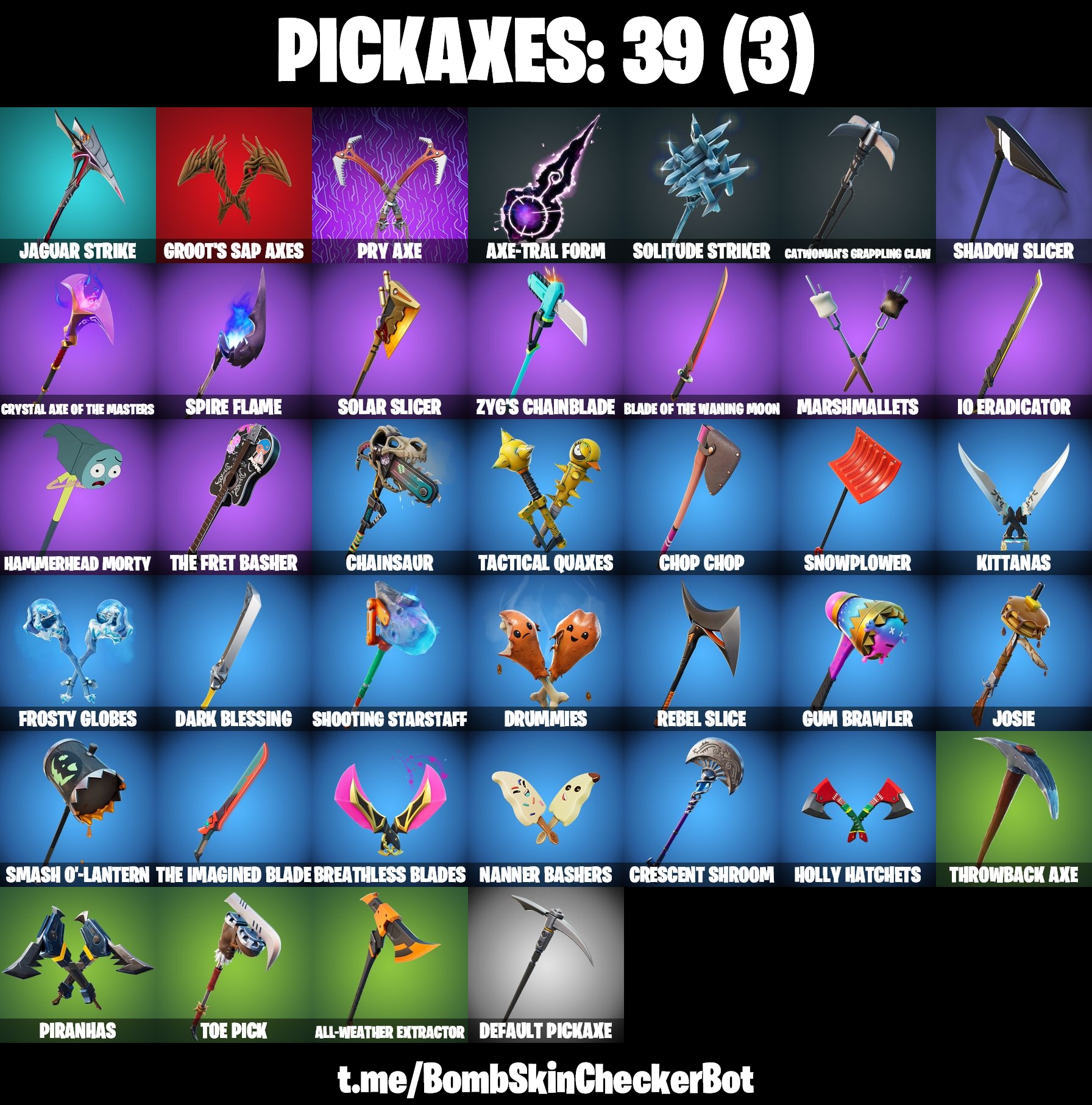 Pickaxes — Postimages