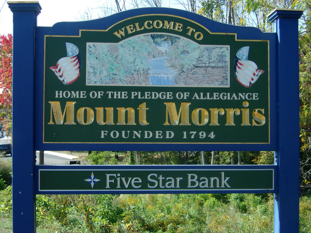 Mt Morris sign — Postimages