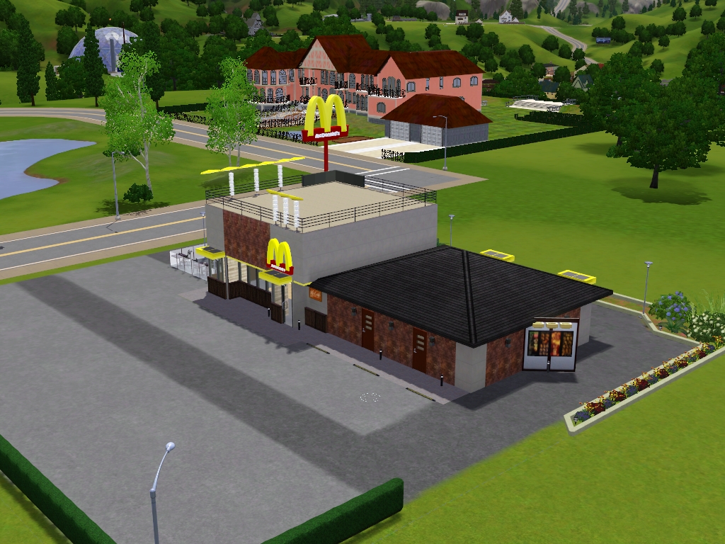 My Sims 3 McDonalds!😀 | Sims 3 Stories by Em