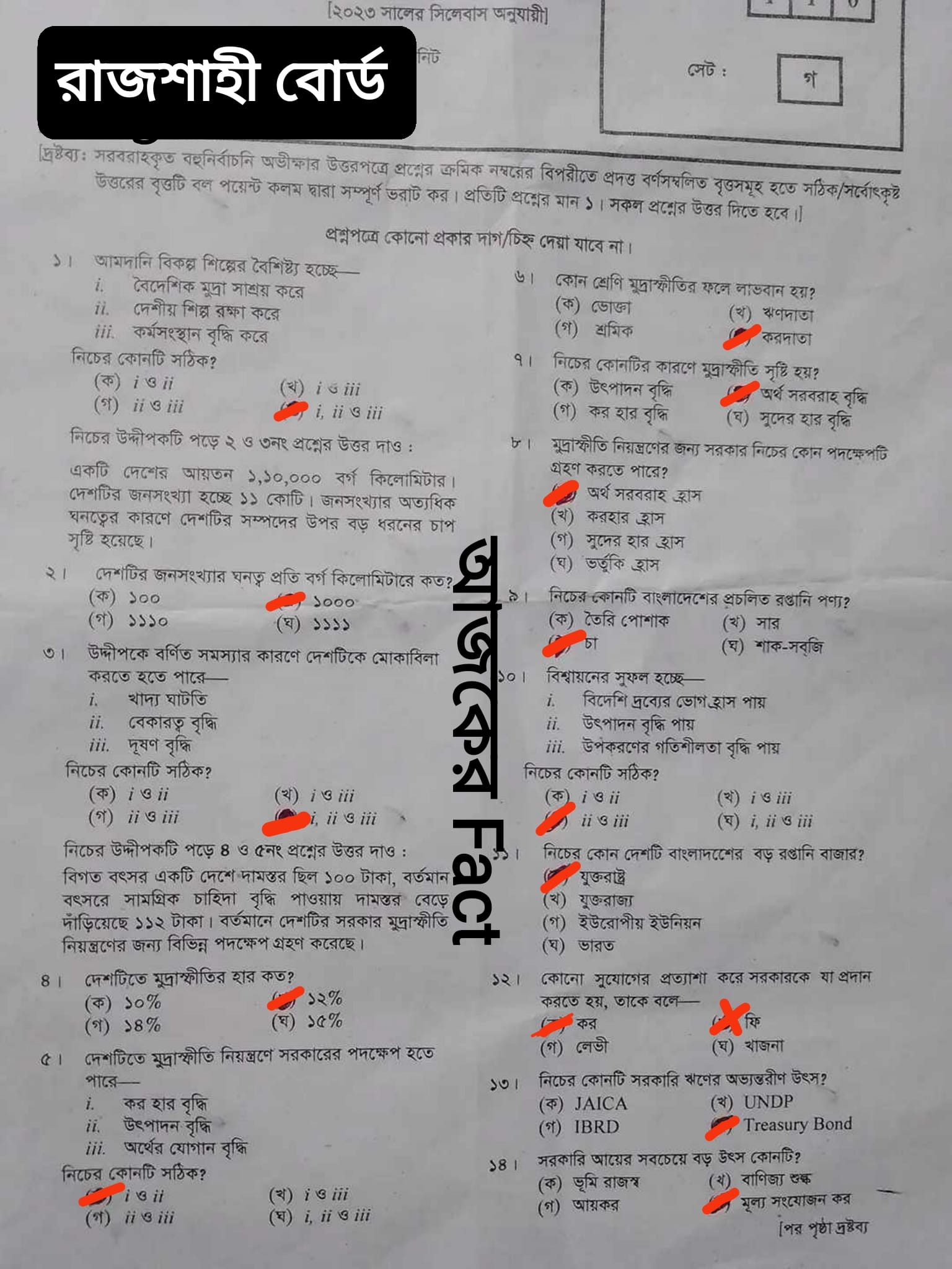 Hsc Economics Orthoniti 2nd Paper Mcq Questions And Answers 2023 Pdf