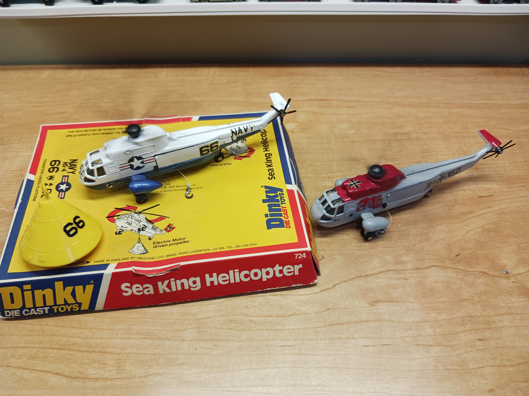 Dinky 724 and 736 Sea Kings 1 — Postimages