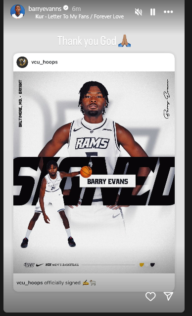 Players - Barry Evans commits to VCU! | Page 7 | VCU Ram Nation