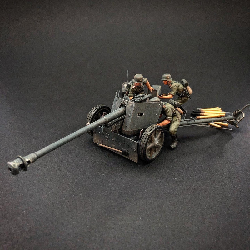 Tamiya 1/35 Pak40 with crew. - Ready for Inspection - Armour ...