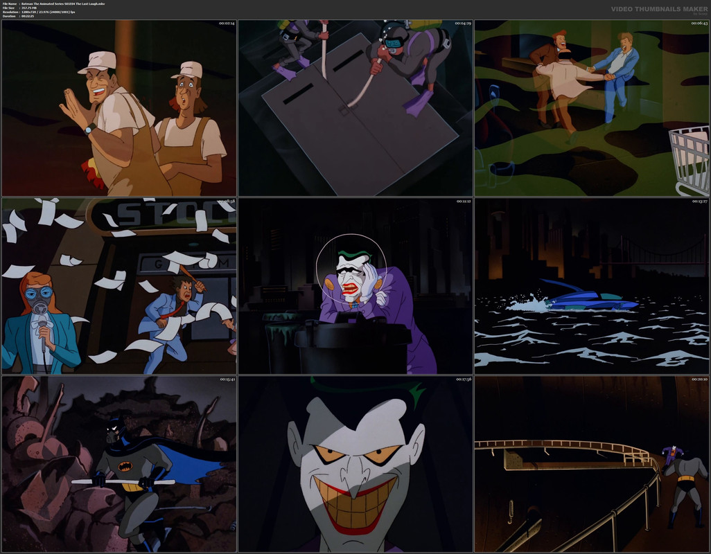 Batman The Animated Series S01 E04 The Last Laugh mkv — Postimages