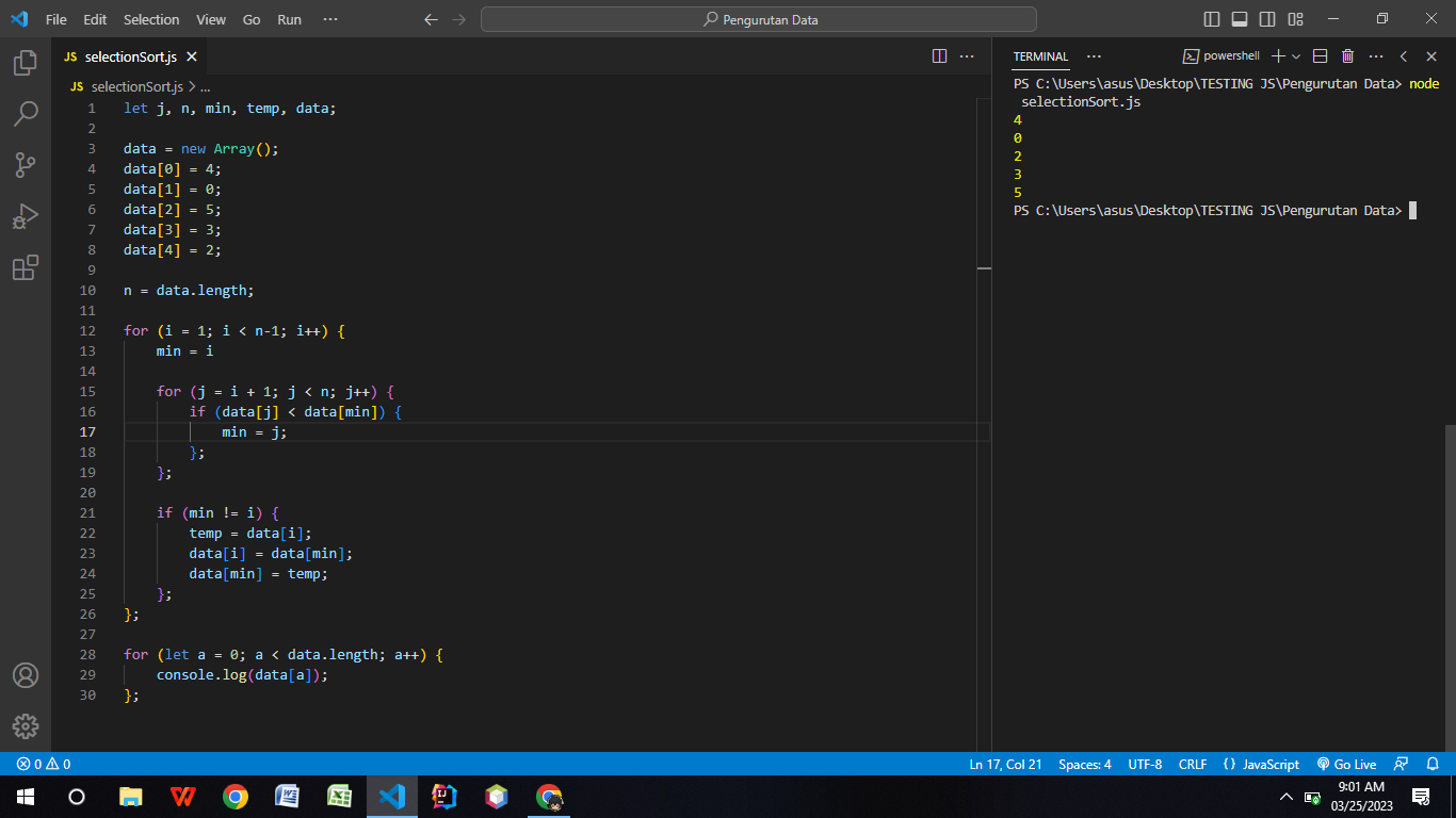 selection Sort — Postimages