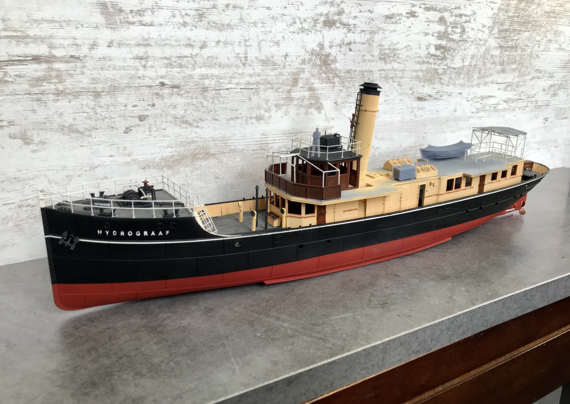 SS Hydrograaf, 1:100, 3D, hydrographic ship of Royal Dutch Navy - Page ...