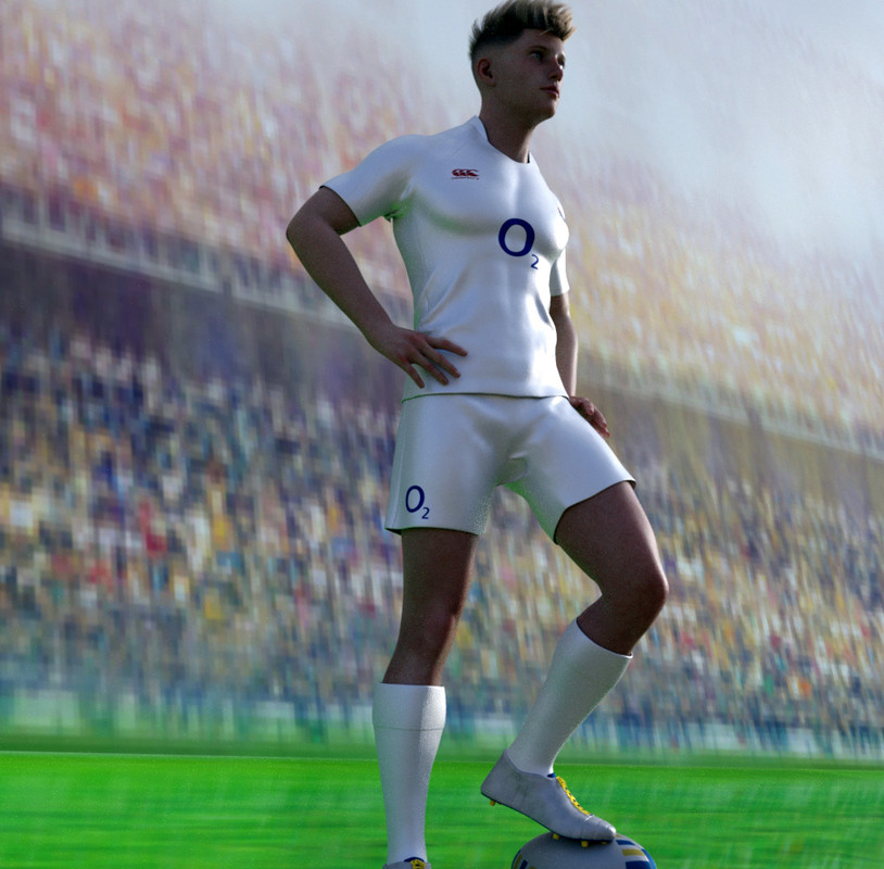 Rugby, The Only Sport Played By Real Men! - Free Daz 3D Models