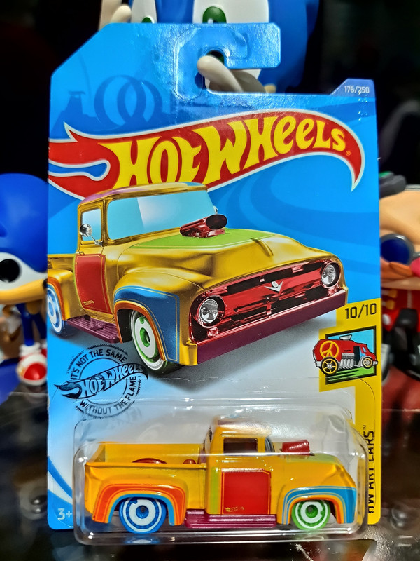 HW Art Cars Custom 56 Ford Truck Hotwheels — Postimages