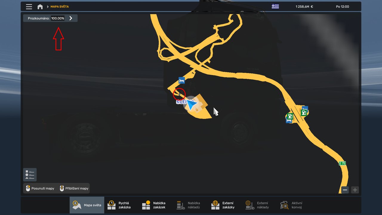 [Greece DLC] Unmarkable road segment NW of Lamia [0264701] - SCS Software