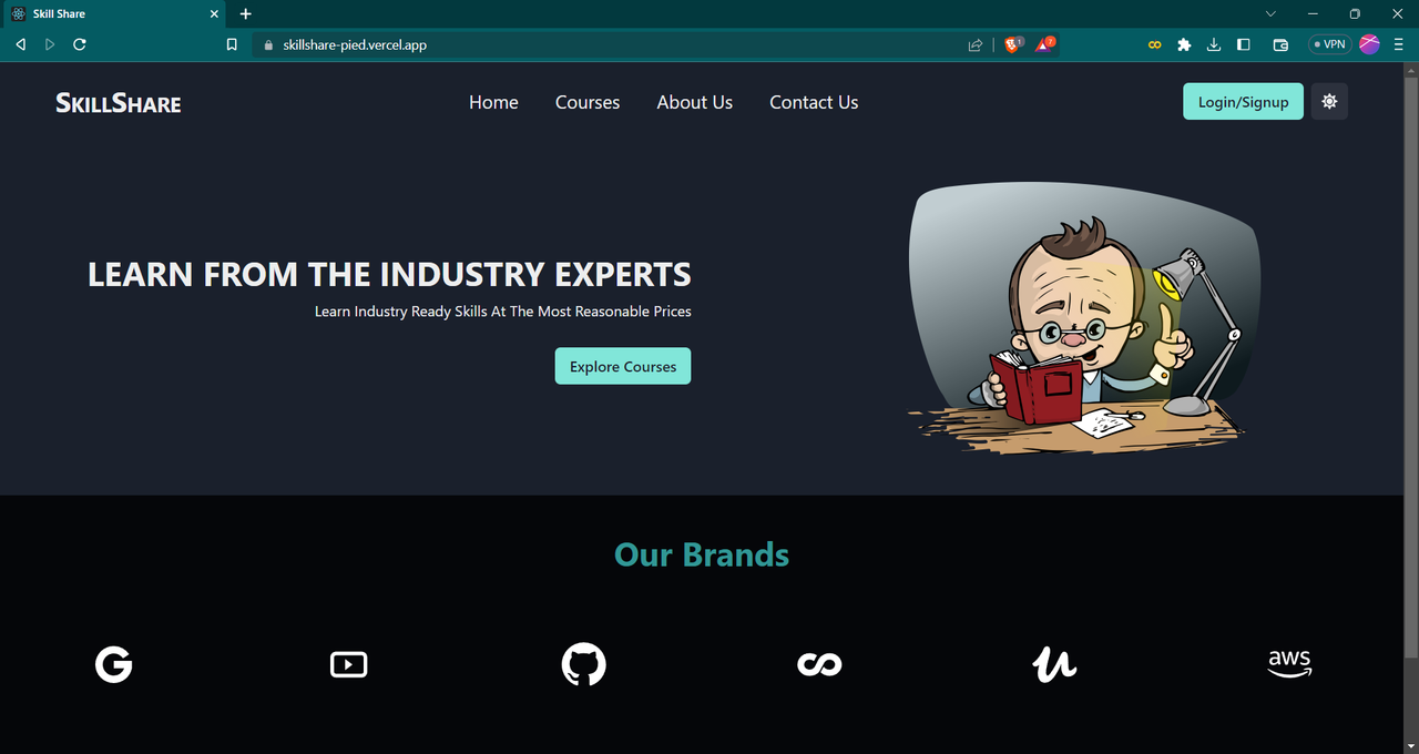 GitHub - Priyanshu9898/SkillShare-A-Course-Website: Skillshare - Course Sharing Platform with ...
