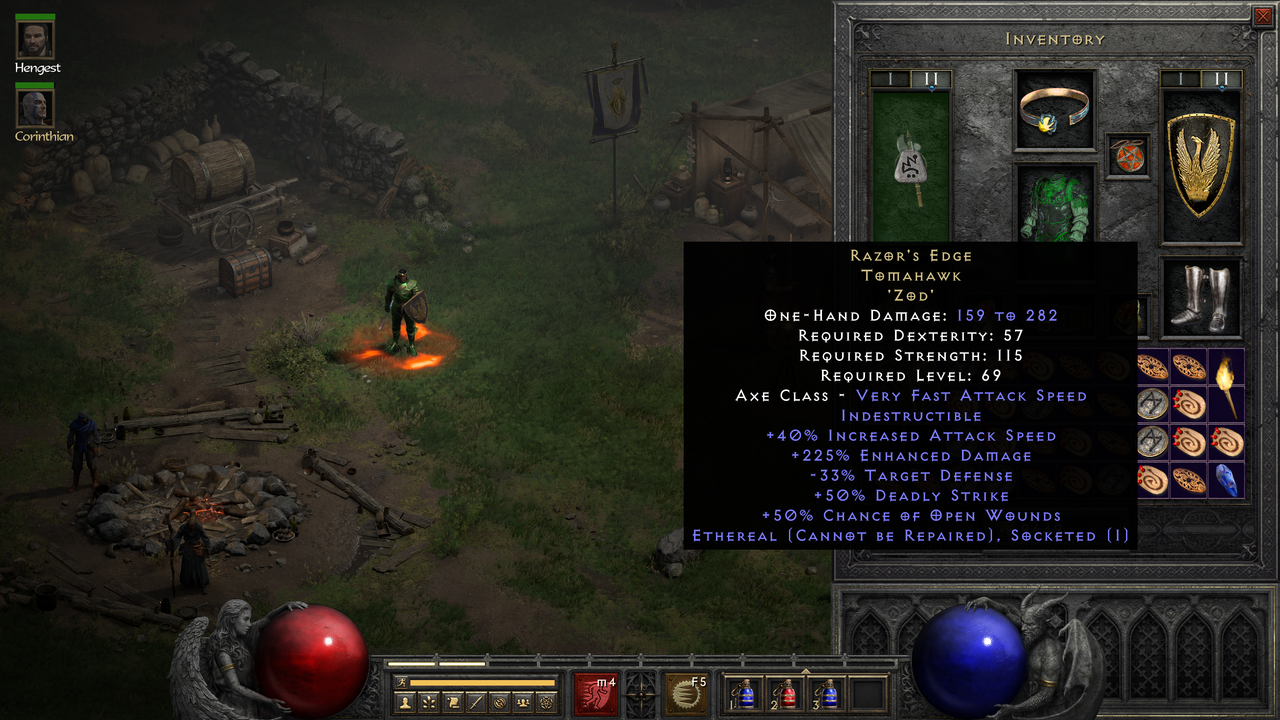 The Only Perfect Eth Razors Edge ~~~ - Topic - d2jsp