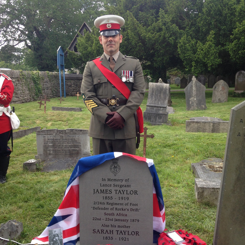 Rededication to Lance Sergeant James Taylor. 16tj June 2019