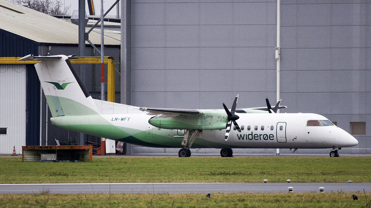 DHC8 311 LNWFT WIDEROE EHBK 250108 — Postimages