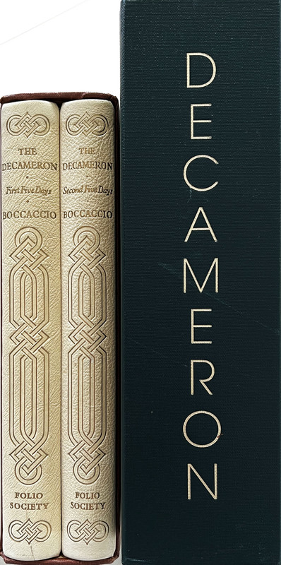 Folio Archives 284: Decameron by Boccaccio LIMITED EDITIONS 1969 and 2007 | Folio Society ...