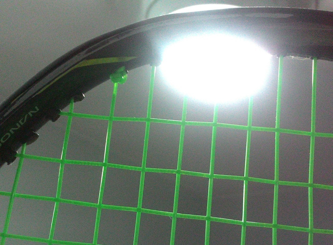 Translucent string at knots | Talk Tennis