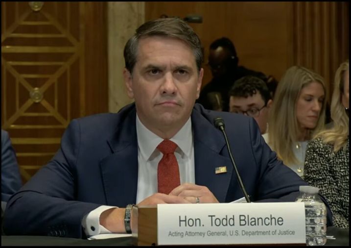 President Trump Says He Will Officially Announce Todd Blanche ...