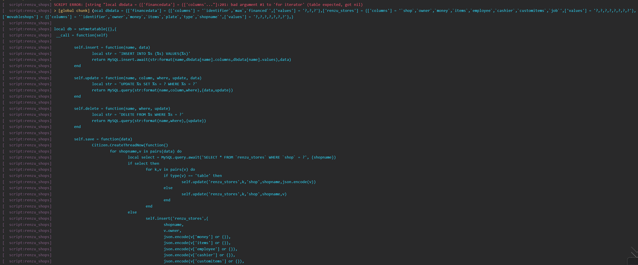 Database Issue · Issue #87 · renzuzu/renzu_shops · GitHub