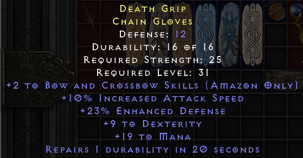 Bowzon Gloves Ft - 2/10/9 Dex - Topic - d2jsp
