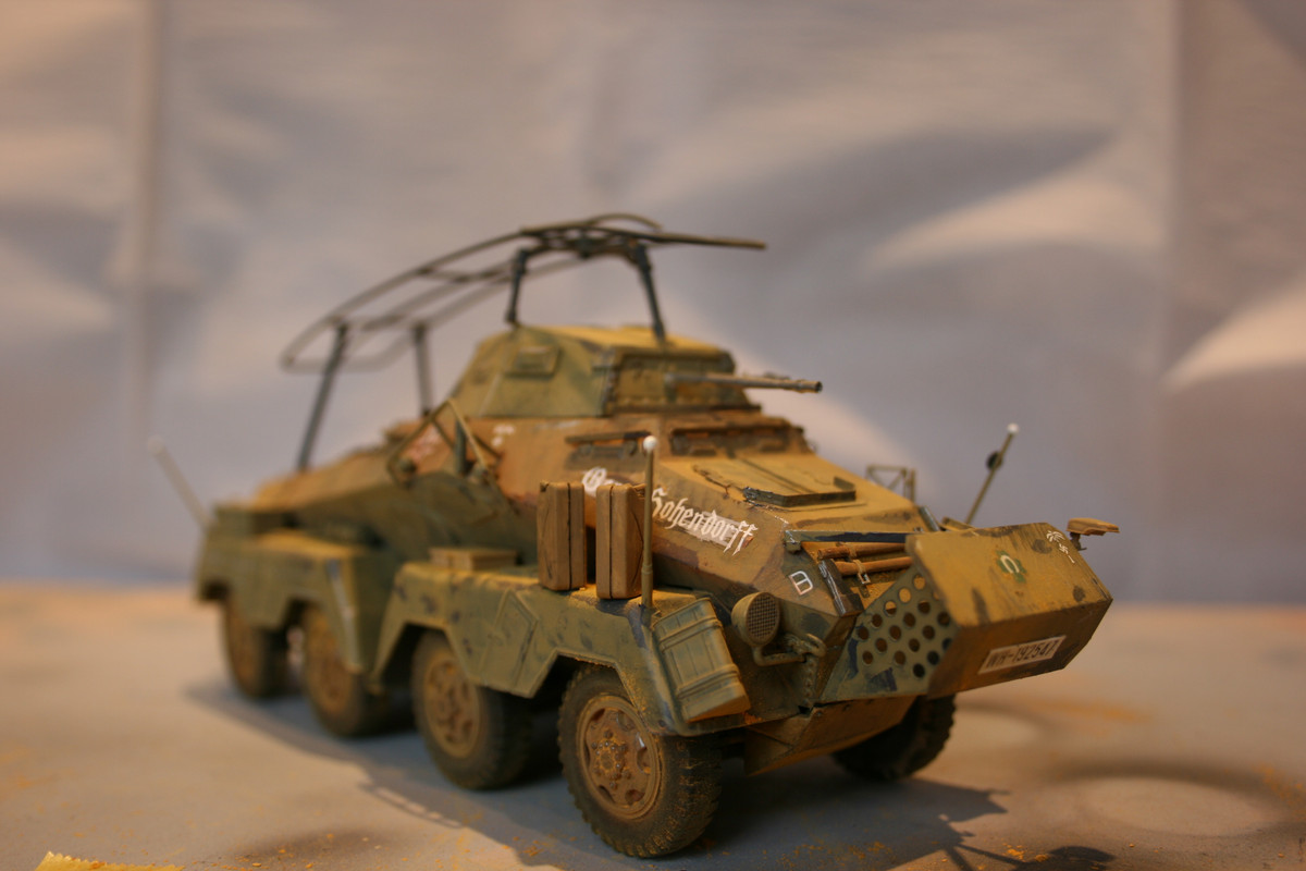 Tamiya 1/35 Sd.Kfz 232 8 Rad - Ready for Inspection - Armour ...