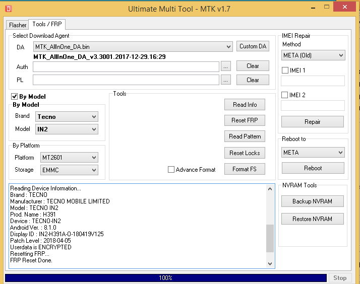 tecno in2 how remove frp with umt - GSM-Forum
