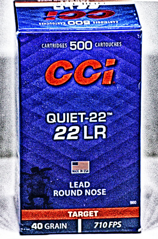 22 lr CCI QUIET 22LR Quiet Suppressor 75% Less Noise 100 ROUNDS - Rifle ...