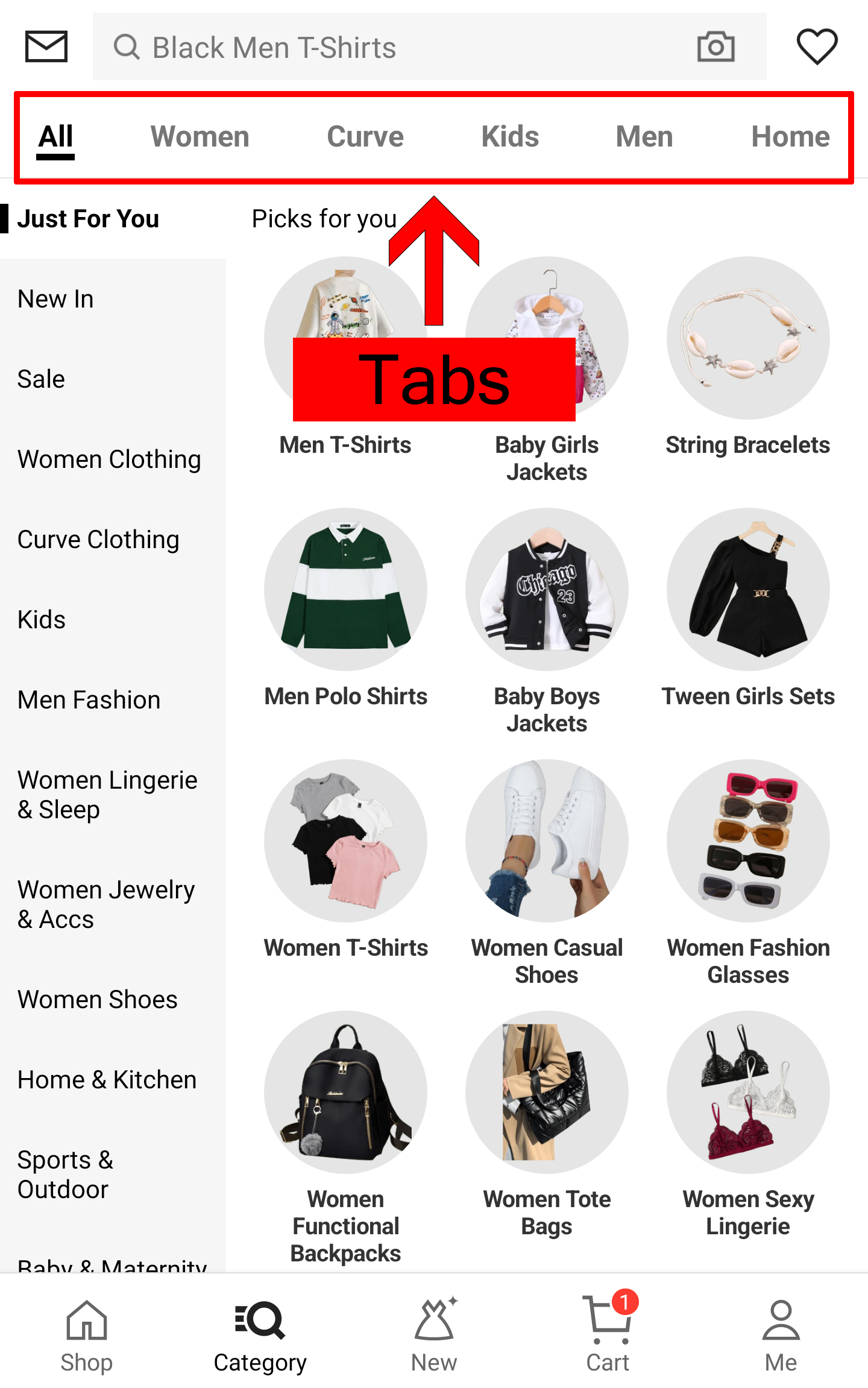 tabs explanation — Postimages